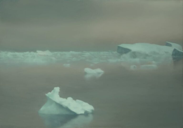 Gerhard Richter, Eisberg, un tableau magistral du peintre allemand ...